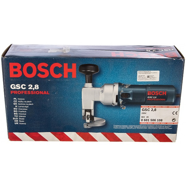 Електрическа ножица за ламарина BOSCH GSC 2,8 - 0601506108